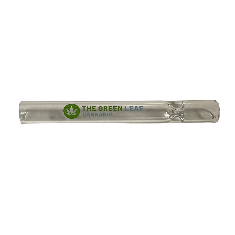 Glass One Hitter - The Green Leaf Cannabis